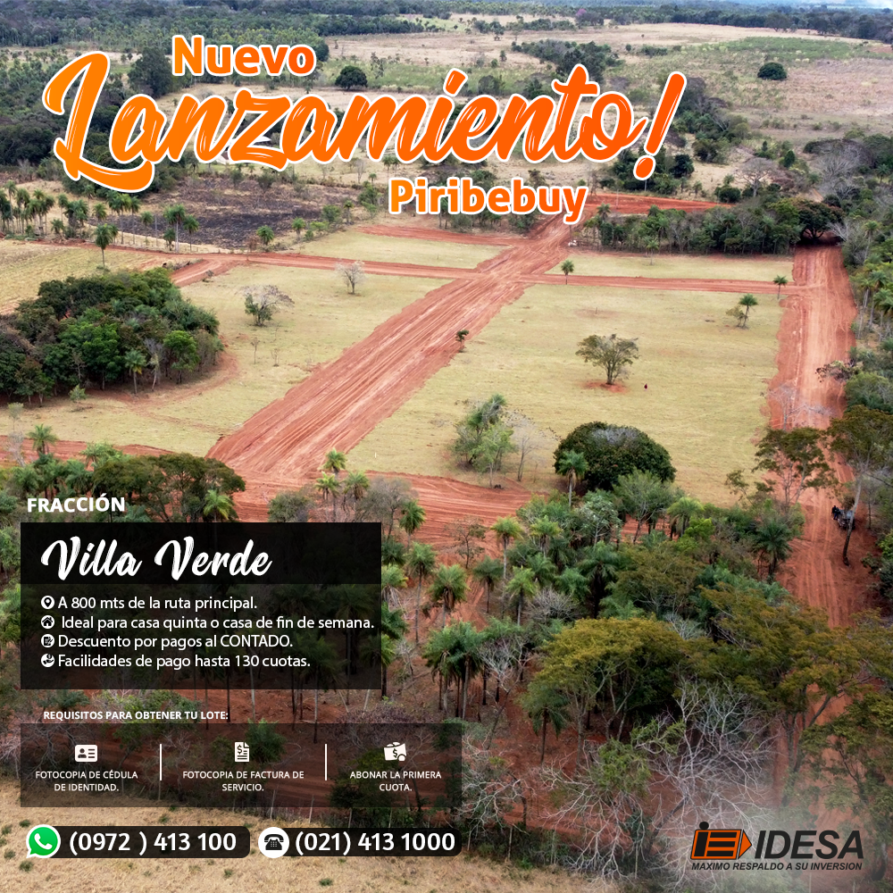 VILLA VERDE - Manzana 2 - Lote 4 - IDESA
